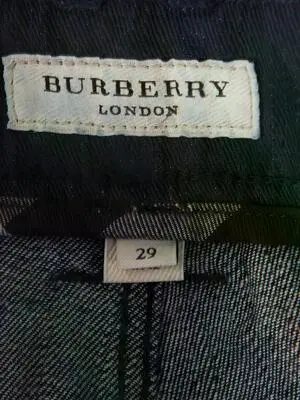 Burberry Indigo Button-fly Five-pocket Trousers