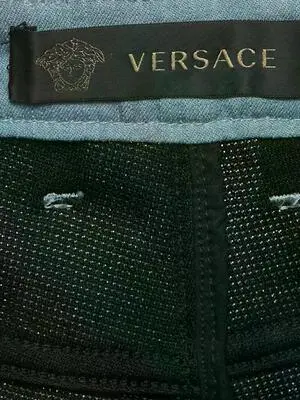 Versace Panelled Trousers