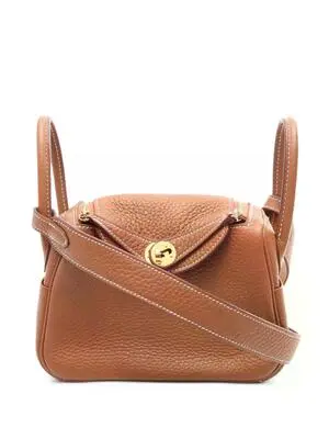 Hermès 2024 Mini Lindy Shoulder Bag - Brown