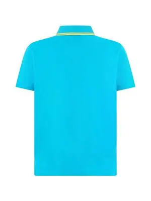 Paul & Shark Logo-embroidered Tipped Polo Shirt