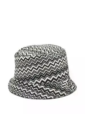 Missoni Zigzag Patterned Bucket Hat
