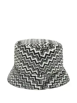 Missoni Zigzag Patterned Bucket Hat