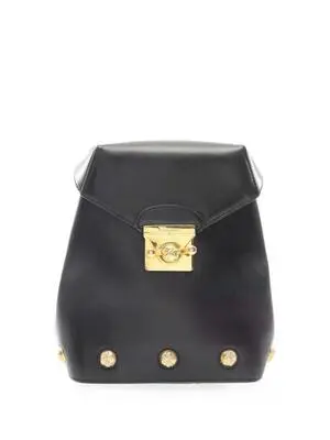 FERRAGAMO 2010s Heel Motif Backpack