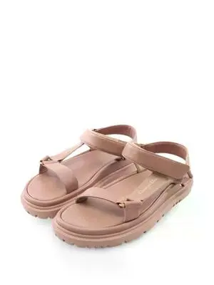 Dior D-wave Leather Sandals - Pink