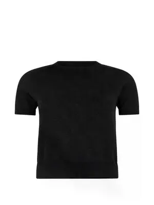 Philipp Plein Jacquard-monogram Merino-wool T-shirt
