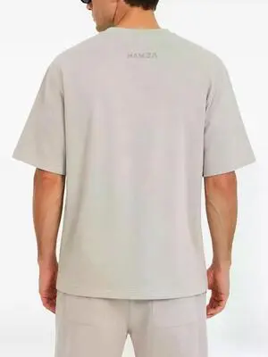 HAMZA Khan V2 Seam-detail T-shirt
