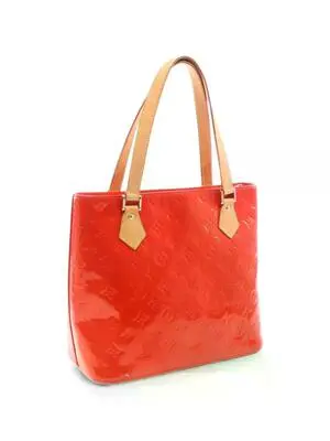 LOUIS VUITTON 2004 Houston Monogram Vernis Tote Bag