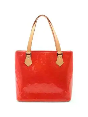 LOUIS VUITTON Monogram Vernis Tote Bag - Red