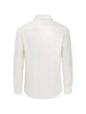 TOMBOLINI Spread-collar Long-sleeve Shirt