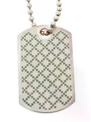 Gucci Tone Enamel Tag Charm