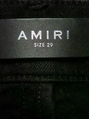 Amiri Leather-knee Jeans