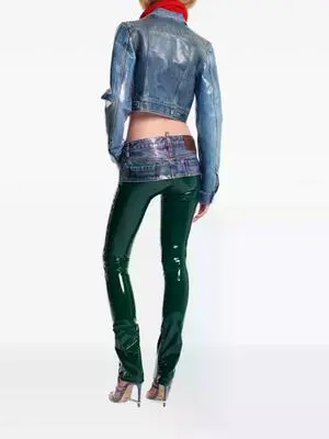Dsquared2 Iced Wash Denim Mini Skirt