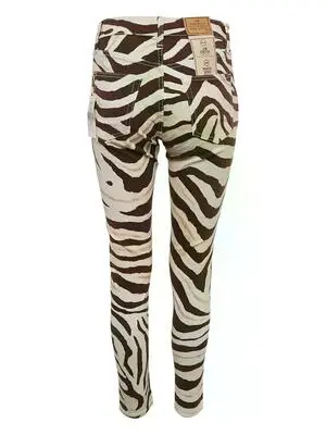Polo Ralph Lauren Zebra-print Denim Jeans