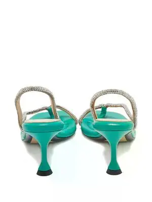 N°21 50mm Rhinestone Slingback Sandals