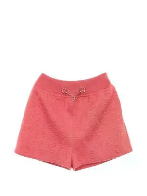 Hermès 2010s Cliquetis Knit Shorts - Red