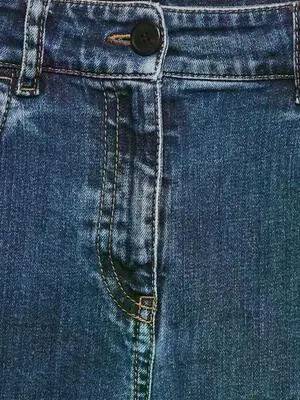Prada Denim Tight-fit Jeans With Button Detail