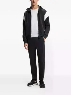 BOSS Logo-embroidered Track Pants - Blue