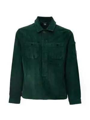 C.P. COMPANY Corduroy Lens Overshirt - Green