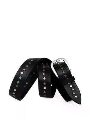 Orciani Studded Leather Belt