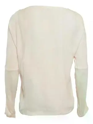 Maje Macrame Sleeve Sweater