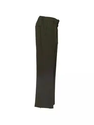 N°21 Elasticated-waist Straight-leg Trousers
