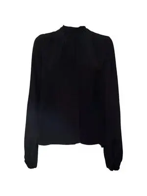 N°21 Pussy-bow Long-sleeve Blouse