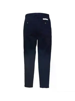 BRIGLIA 1949 Pleated Elasticated-waist Trousers - Blue