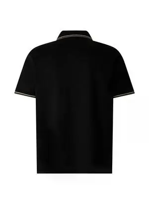 Paul & Shark Striped-trim Cotton Polo Shirt