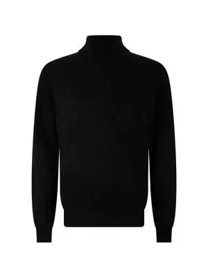 Philipp Plein Monogram Jacquard Turtleneck Sweater