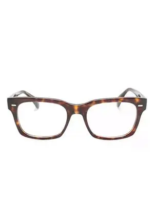 Oliver Spencer Ryce Rectangle-frame Glasses