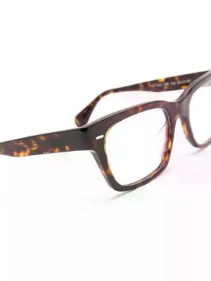 Oliver Spencer Ryce Rectangle-frame Glasses