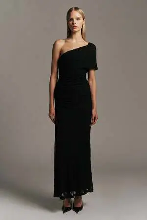 Bardot Calia Stretch Lace Maxi Dress