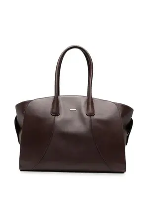 Emporio Armani Handbag Leather Chocolate