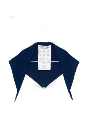 Extreme Cashmere Scarf Cashmere "bandana N.35 - Blue