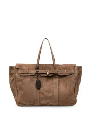Brunello Cucinelli Travel Bag Leather "vintage Travel Bag