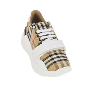 Burberry Check Cotton Sneakers