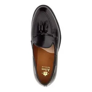 Alden Spazzolato Leather Tassel Loafers