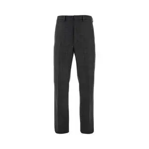 Prada Prince Of Wales Wool Pants