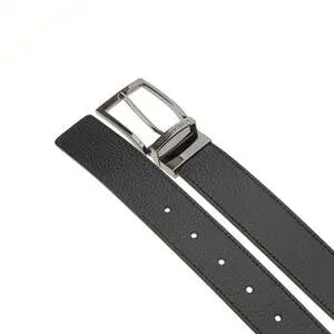 Emporio Armani Grained Leather Belt