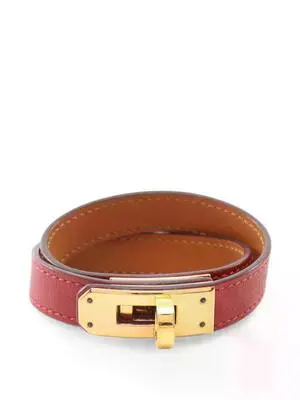 Hermès Kelly Double Tour Leather Bracelet