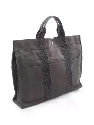 Hermès 2010s Mm Herline Tote Bag - Grey