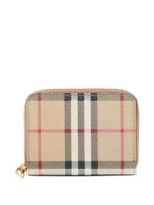 Burberry Zip-around Coin Purse - Neutrals