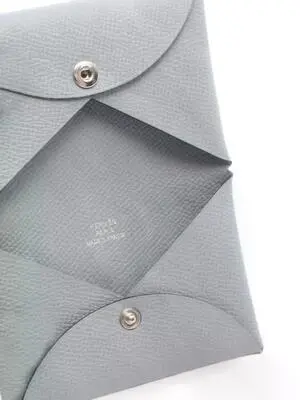 Hermès Calvi Epsom Coin Purse - Grey