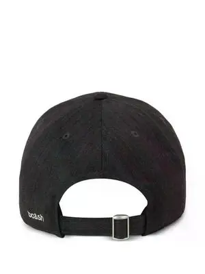 Ba&sh Logo Embroidered Pinstripe Cap