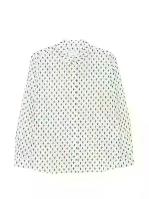 MAISON123 Geometric Print Long Sleeve Shirt