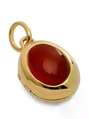 Monica Vinader January Birthstone Locket Pendant Necklace