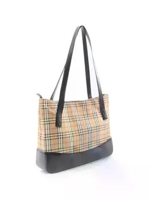 Burberry 2000s Haymarket Check Tote Bag