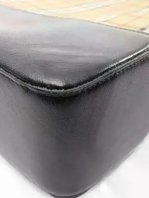 Burberry 2000s Haymarket Check Tote Bag