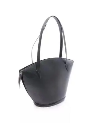 LOUIS VUITTON 1996 Saint-jacques Epi Shoulder Bag - Black