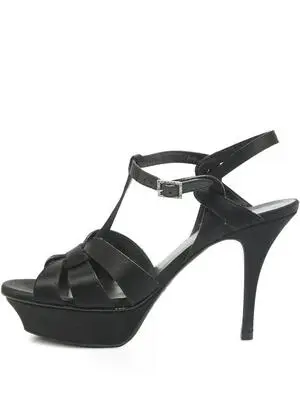 Saint Laurent 105mm Uncaged Platform Sandals